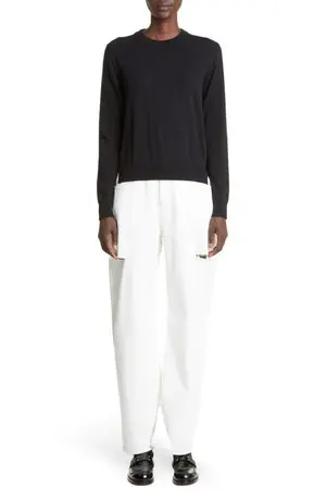 MAISON MARGIELA Elbow Patch Wool Sweater
