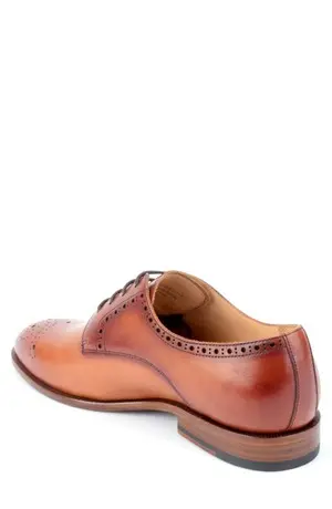 WARFIELD & GRAND Cassette Medallion Toe Derby