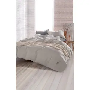 DKNY PURE Comfy Comforter & Sham Set - Platinum