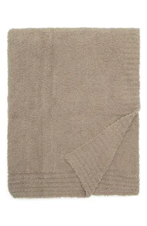 Barefoot Dreams Cozychic™ Throw Blanket Dark Khaki