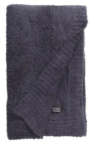 Barefoot Dreams Cozychic™ Throw Blanket Deep Sea Blue