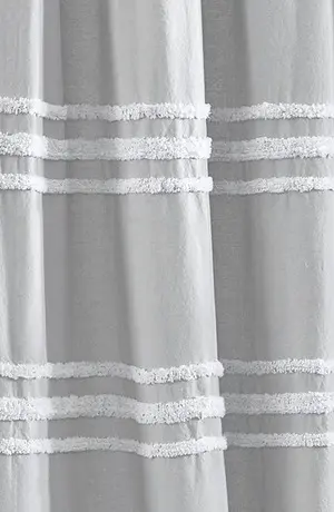 Dkny Chenille Stripe Shower Curtain
