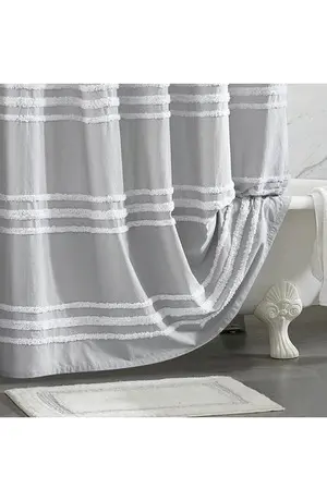 Dkny Chenille Stripe Shower Curtain