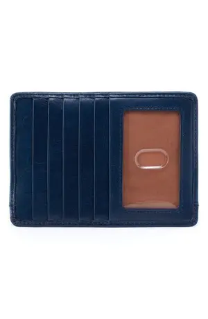 Hobo Euro Slide Credit Card Case Holder Denim
