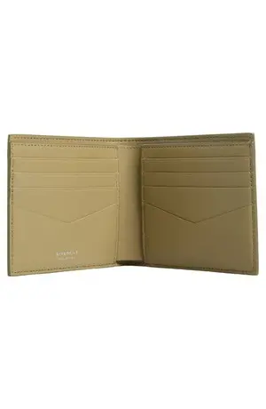 Givenchy 4g-motif Leather Bifold Wallet