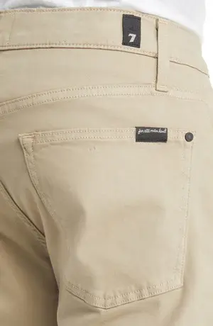 7 For All Mankind Slimmy Slim Fit Luxe Performance Jeans Clean Pocket - Emea Grey