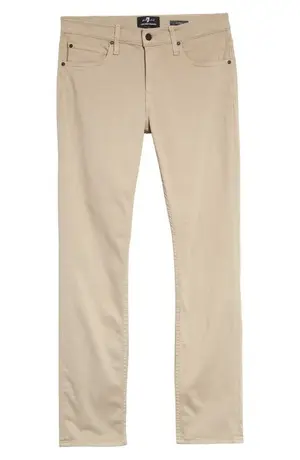 7 For All Mankind Slimmy Slim Fit Luxe Performance Jeans Clean Pocket - Emea Grey