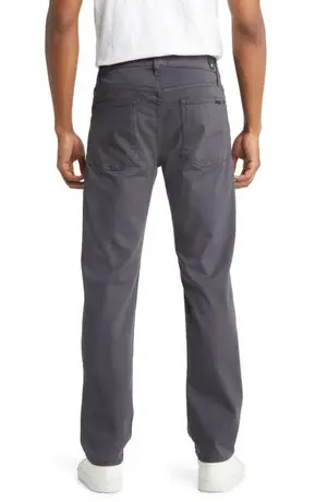 7 For All Mankind Slimmy Slim Fit Luxe Performance Jeans Clean Pocket - Shadow Grey