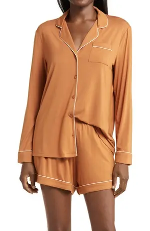 Nordstrom Moonlight Eco Long Sleeve Short Pajamas