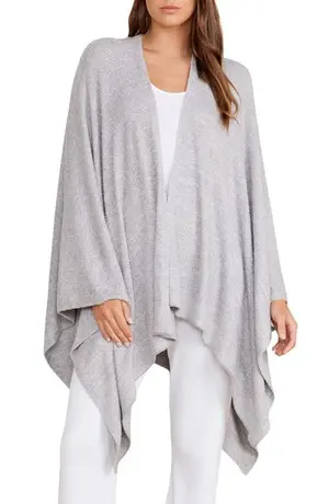 Barefoot Dreams Open Front Wrap Dove Gray
