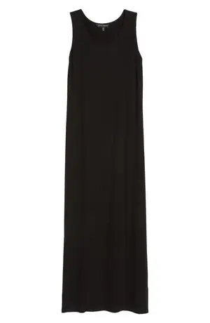 Ming Wang Sleeveless Jersey Midi Dress