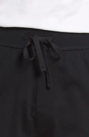 BOSS Essential Cotton Pajama Shorts - Black