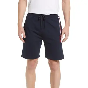 BOSS Essential Cotton Pajama Shorts Navy