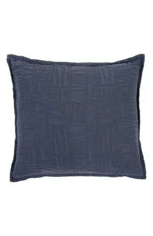 POM POM AT HOME Harbour Euro Sham Navy