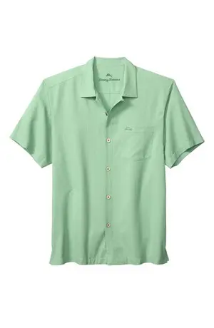 Tommy Bahama Coastal Breeze Islandzone® Camp Shirt - Zephyr Green