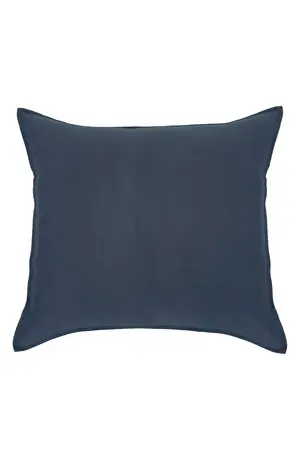 POM POM AT HOME Parker Linen Sham Set Navy