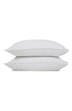 POM POM AT HOME Parker Linen Sham Set White Tones