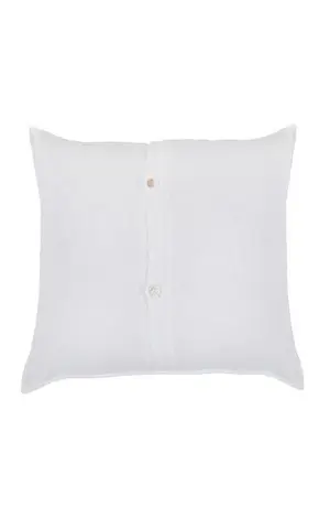 POM POM AT HOME Parker Linen Sham Set - White