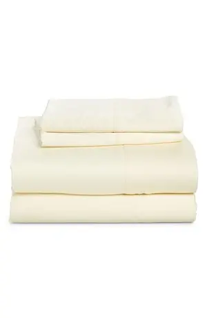 POM POM AT HOME Sateen Sheet Set - Ivory