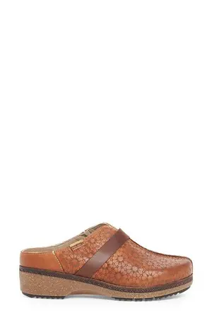 Pikolinos Granada Floral Embossed Clogs