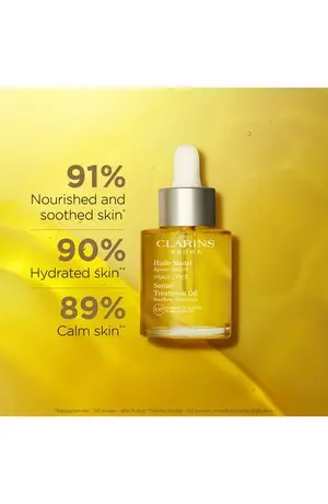 Clarins Santal Soothing & Hydrating Face Treatment Oil - No Color