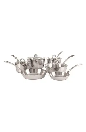 VIKING Contemporary 10-piece 3-ply Cookware Set - Stainless Steel
