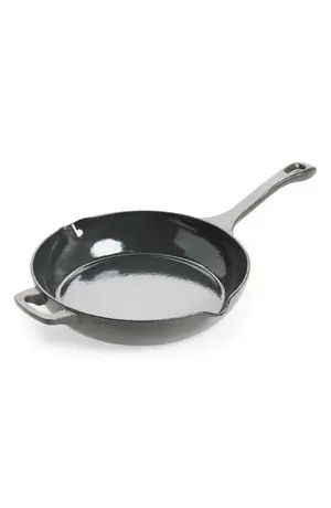 VIKING 10.5-inch Cast Iron Chef's Pan With Spouts - Black