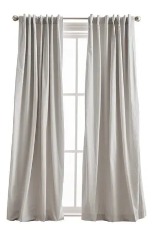 PERI HOME Sanctuary Set Of 2 Lined Curtain Panels At Nordstrom Silver