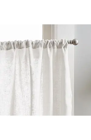 PERI HOME Set Of 2 Tier Curtain Panels - White