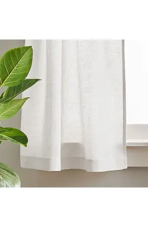 PERI HOME Set Of 2 Tier Curtain Panels - White