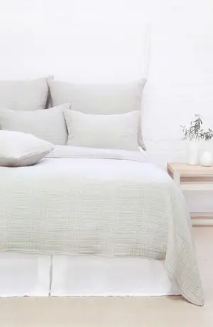 POM POM AT HOME Arrowhead Pillow Sham Mist