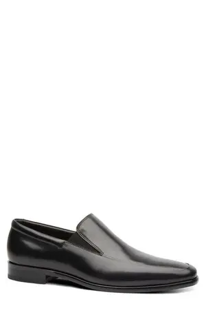 Gordon Rush Albany Apron Toe Loafer - Black
