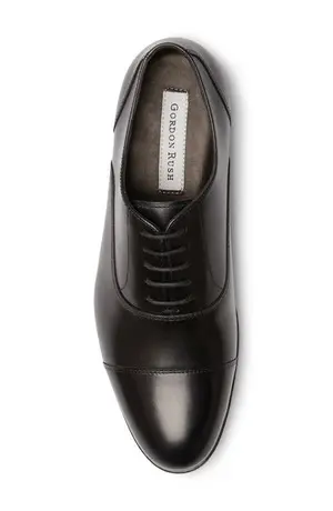 Gordon Rush Adams Cap Toe Oxford - Black