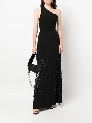 Alberta Ferretti Cut-out High-waisted Skirt