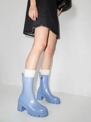 Moncler Loftgrip 75mm Chunky Rain Boots