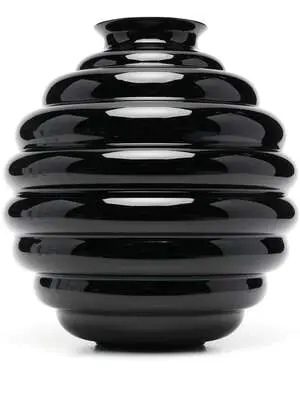 VENINI Vase-deco Glass Vase - Black