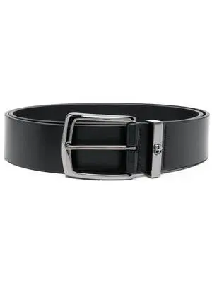 Philipp Plein Buckle-fastening Leather Belt - Black