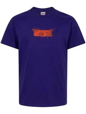 Supreme Ralph Steadman Box Logo T-shirt - Purple