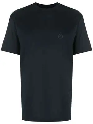 Giorgio Armani Logo-print Cotton T-shirt - Black