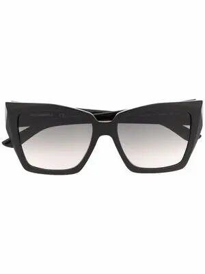 Karl Lagerfeld Oversized Sunglasses - Black