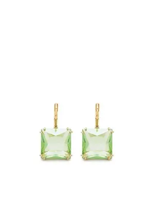 SWAROVSKI Millenia Crystal Drop Earrings - Green