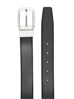 Zegna Buckle-fastening Leather Belt