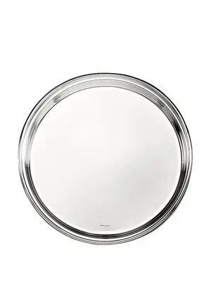 Christofle Vertigo Round Tray - Silver