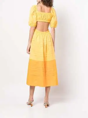 Staud Carina Midi Dress