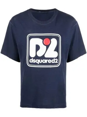 Dsquared2 Logo-print T-shirt - Blue
