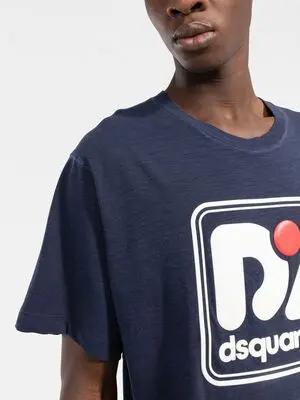 Dsquared2 Logo-print T-shirt - Blue