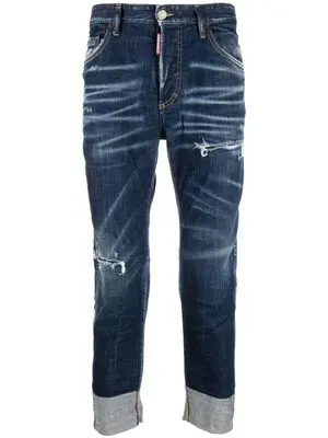 Dsquared2 Cuffed Jeans For Men