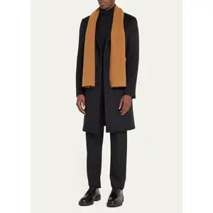 Portolano Ribbed Cashmere Scarf