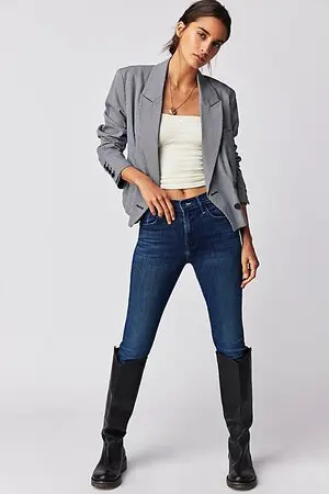 MOTHER MOTHER The Insider Ankle Jeans Heirloom