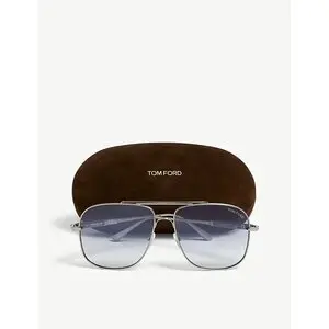 TOM FORD Jude Aviator-frame Sunglasses